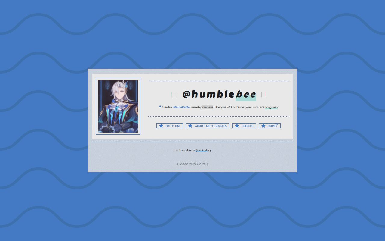 ―୨୧⋆ ˚ JUDGE